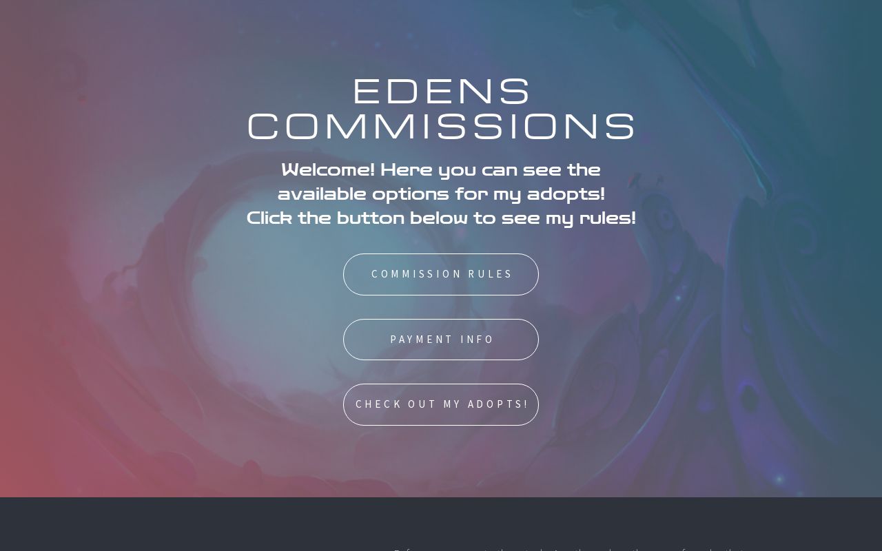 Edens main commissions!